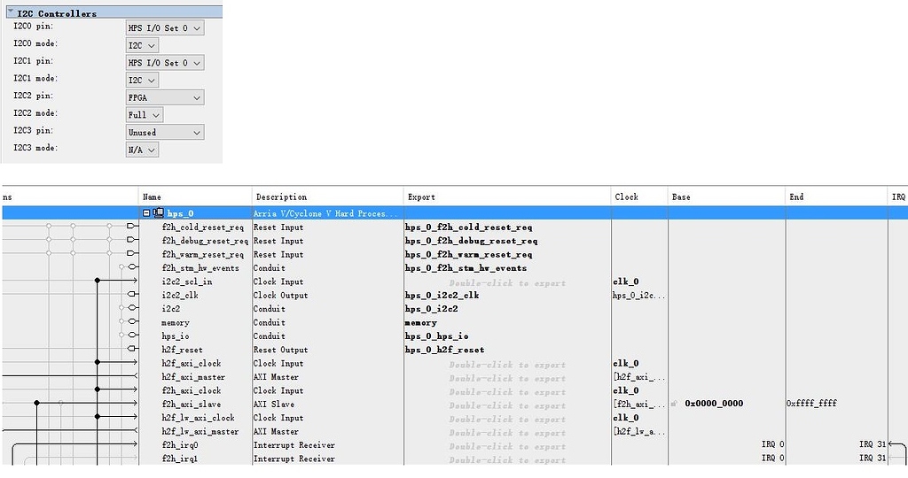 How can i use fpga i2c with de1-soc - RocketBoards Forum